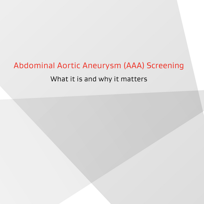 Early Detection for AAA and Screening Available for Eligible Patients|VDM